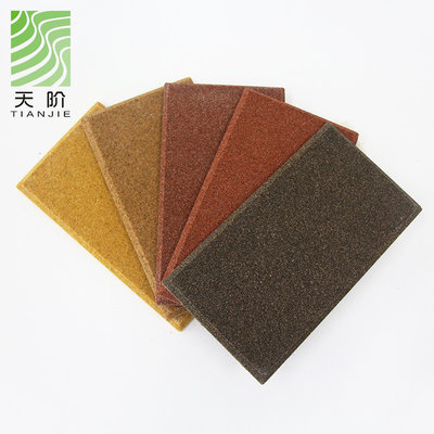 Original NRC 0.7-0.90 Tianjie Acoustic Panels Factory Sound Absorbing Sanded A1 Sanded Fiberboard System Acoustic Panels