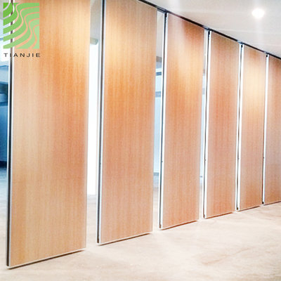 Tianjie Modern Acoustic Sliding Folding Acoustic Panels Meeting Venue Soundproof Division