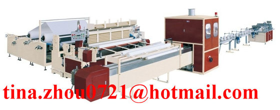 China High Capacity paper napkin folding making machine with SIEMENS MOTOR AND PLC supplier
