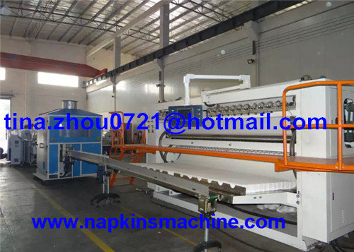 China High Capacity paper napkin folding making machine with SIEMENS MOTOR AND PLC supplier