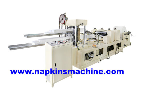 High Speed Laminated Napkin Making Machine With 2 Layer Output supplier