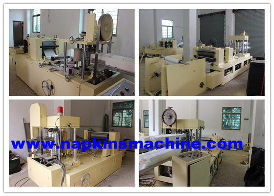 High Speed Laminated Napkin Making Machine With 2 Layer Output supplier