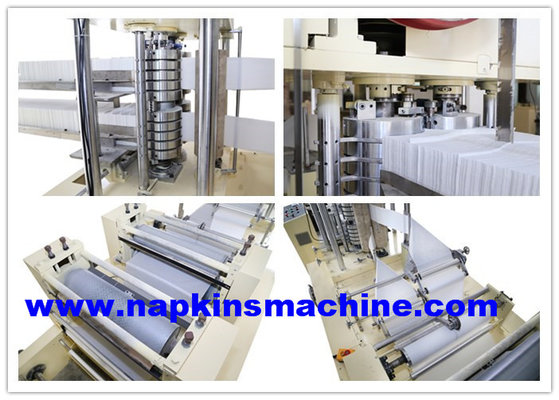 High Speed Laminated Napkin Making Machine With 2 Layer Output supplier