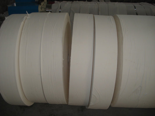 Big Industrial Paper Roll Rewinding Machine 1200mm With Edge Embossing supplier