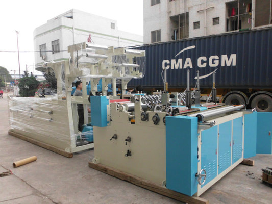 Hand Towel Jumbo Roll Slitting And Rewinding Machine For Folding Tissue / Napkin supplier