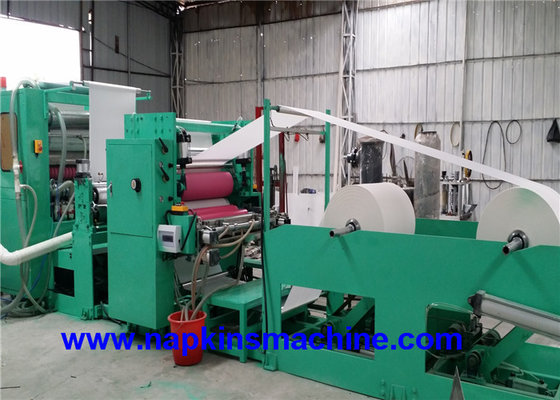 Fully Automatic V Fold Paper Towel Making Machine With Embossing System supplier