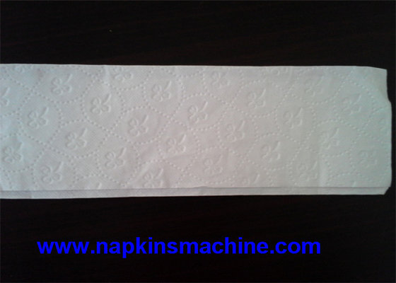 Fully Automatic V Fold Paper Towel Making Machine With Embossing System supplier