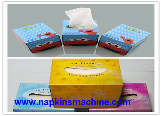 High Speed Facial Tissue Machine 4800 Sheets / Min For Cube Box Facial Tissue supplier