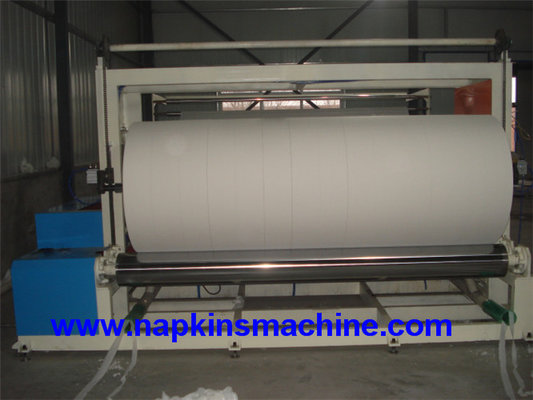 High Capacity Big Paper Toilet Roll Cutting And Rewinding Machine supplier