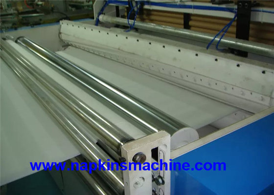 Laminated Small Toilet Paper Making Machine 1200mm With Plc Programming Control supplier