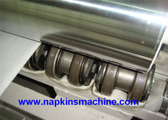 Laminated Small Toilet Paper Making Machine 1200mm With Plc Programming Control supplier