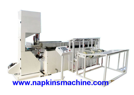Horizontal Band Saw Cutting Machine for Facial Tissue 100 Cuts Per Min supplier