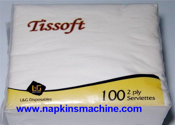 High Speed Paper Napkin Packing Machine 8-15packs/min , PLC Program Control supplier