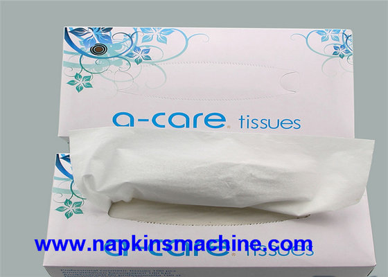 Jumbo Roll Folding Facial Tissue Production Line / Tissue Paper Packing Machine supplier