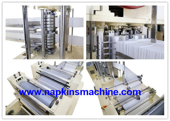 Jumbo Roll Embossing Napkin Making Machine For Tissue Paper Manufacturing supplier