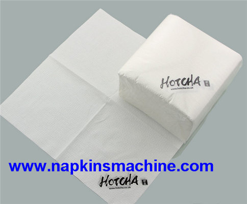High Speed 2 Layer Napkin Folding Machine To Produce Napkin Tissue supplier