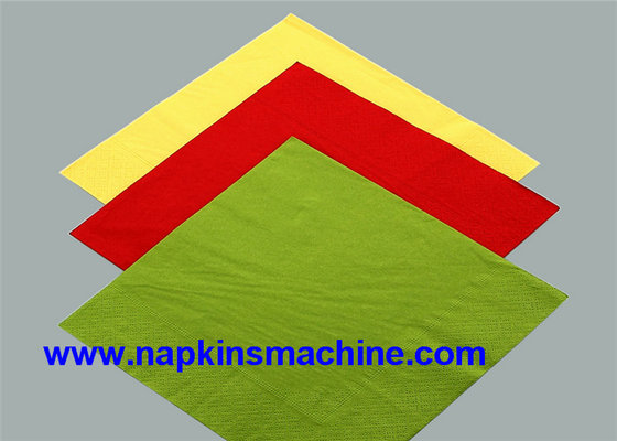 280mm Two Layer Napkin Making Machine With Embossing And Cutting supplier