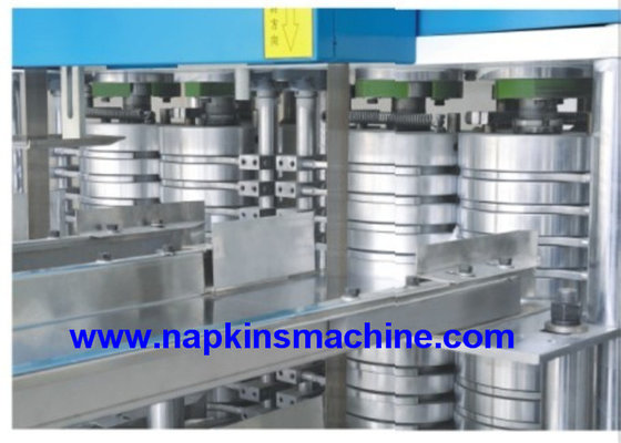 4 Folding Two Deck Napkin Making Machine with 2 Color Printing supplier