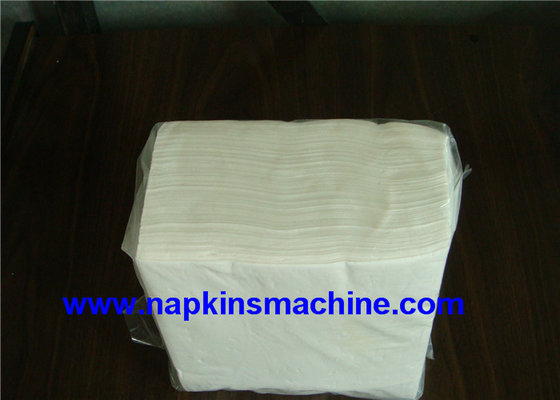 Automatic Tissue Roll Paper Napkin Folding Machine / Serviette Making Machine supplier