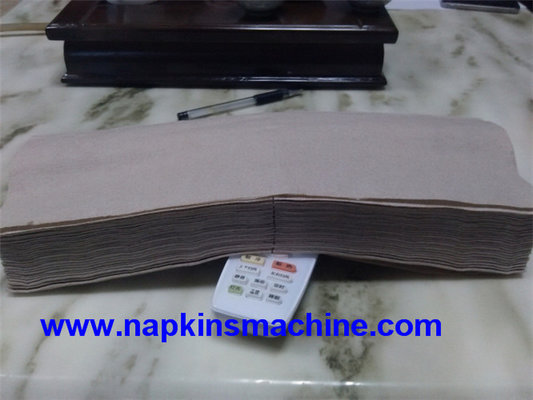 Mechanical 4 Fold Paper Napkin Machine / Tissue Paper Manufacturing Machine supplier