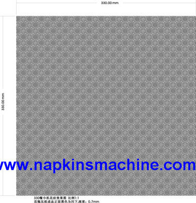 Auto Folding And Cutting Paper Napkin Printing Machine 380V 220V 50Hz , 3 Phase supplier