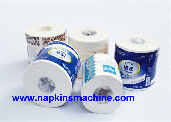 Single Roll Toilet Paper Roll Making Machine Production Line 380V 50Hz , 3 PH supplier