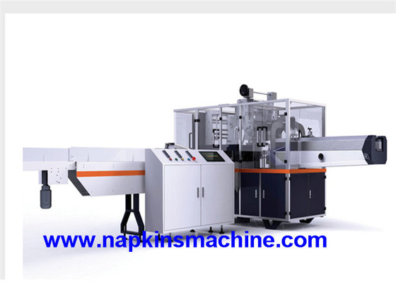 High Capacity Facial Tissue Packing Machine / Handkerchief Making Machine supplier
