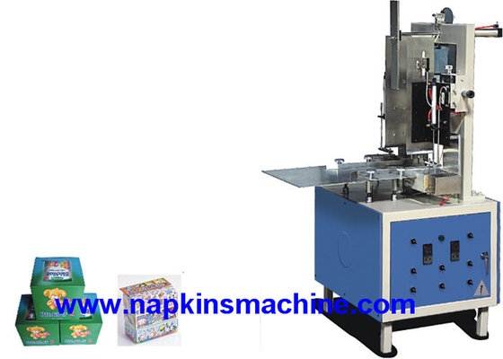 Semi Automatic Facial Tissue Packing Machine /  Carton Box Packing Machine supplier