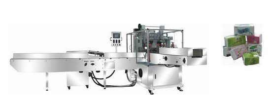 High Capacity Automatic Facial Tissue Box Packing Machine For Full Line supplier