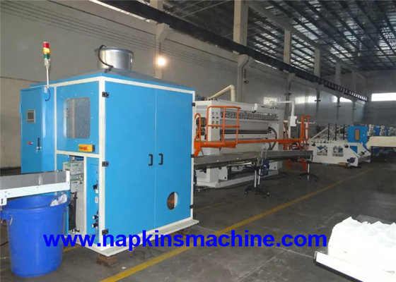 Soft Bag Packing Facial Tissue Production Line With Tissue Cutting Machine supplier