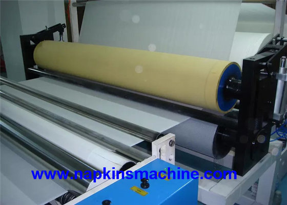 Steel Embossing Paper Roll Rewinding Machine And Toilet Roll Cutting Machine supplier