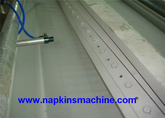 High Speed Auto Paper Roll Rewinding Machine , Toilet  Roll Slitter Machine supplier