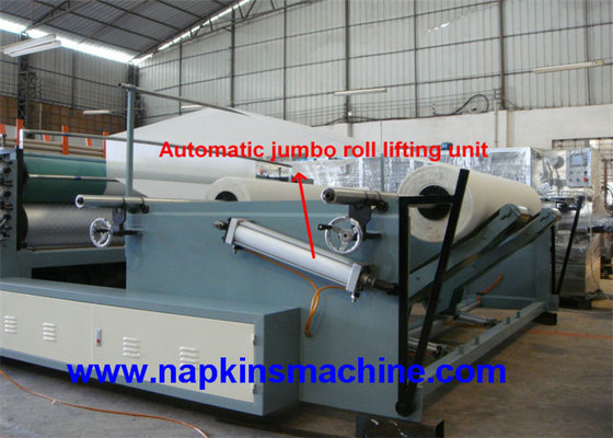 Industrial Paper Roll Slitting And Rewinding Machine With PLC Control supplier