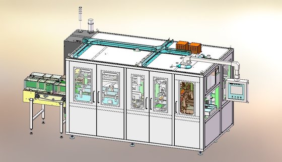 Full Automatic Plastic Bag Paper Towel Packing Machine With 40 Bags Per Min supplier