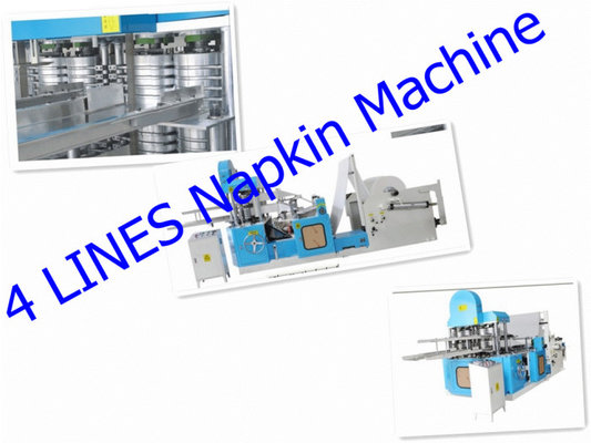 High Capacity paper napkin folding making machine with SIEMENS MOTOR AND PLC supplier
