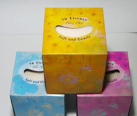 Box Tissue / Cube Box Tissue / Cube facial tissue/tissue paper for sale supplier