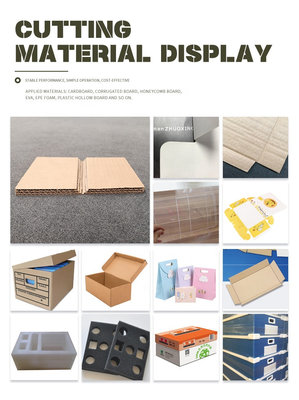 High Efficiency Vibration Cutting Machine acrylic cutting machine cutting many materials