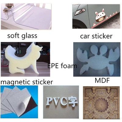 factory hot sales high efficiency vibration cutting machine acrylic cutting machine cutting many materials