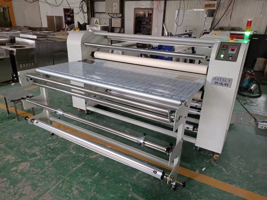 2023 hot sales cheap price oil heating roll heat press heat transfer machine