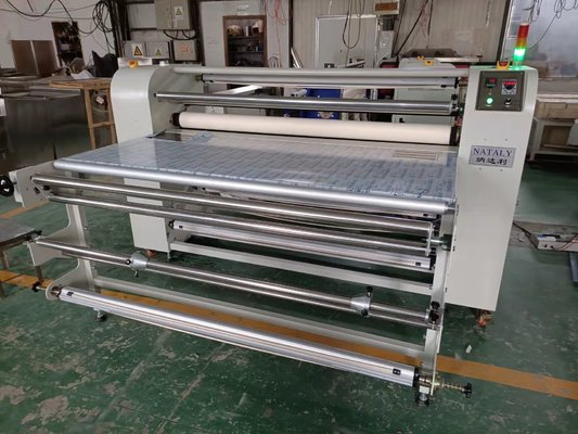 2023 hot sales cheap price oil heating roll heat press heat transfer machine