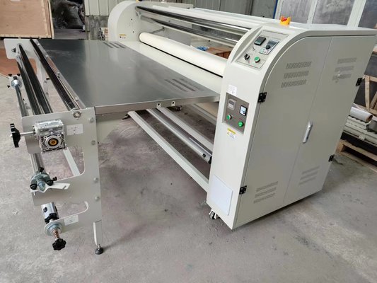1800-420 oil heating roll heat transfer machine with 80cm workbench high quanlity with cheap price