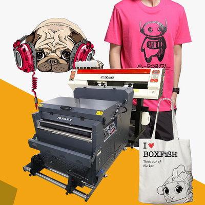 2024 new produce 60cm DTF printers with powder shaker with 2 print head used for print T-shirt made in China