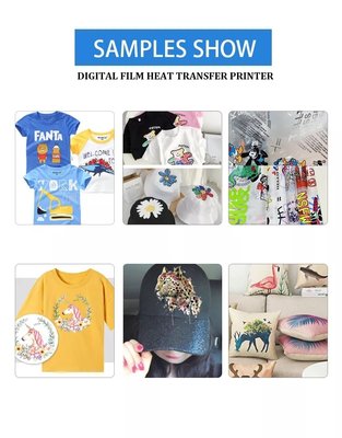 2024 new produce 60cm DTF printers with powder shaker with 2 print head used for print T-shirt made in China
