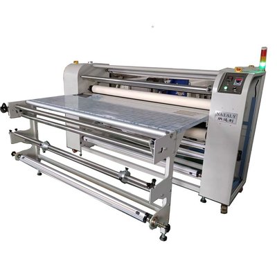 1800-420 oil heating roll heat transfer machine with 80cm workbench high quanlity with cheap price