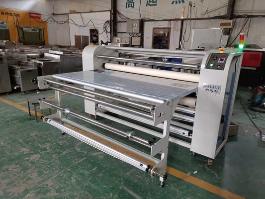 1800-420 oil heating roll heat transfer machine with 80cm workbench high quanlity with cheap price