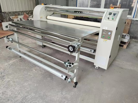 1800-420 oil heating roll heat transfer machine with 80cm workbench high quanlity with cheap price