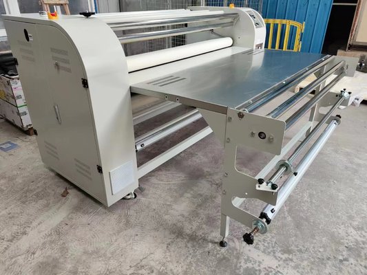 1800-420 oil heating roll heat transfer machine with 80cm workbench high quanlity with cheap price