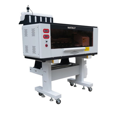 2024 factory direct sales 30cm DTF printer with  Double XP600 print head  With Powder Shake Machine