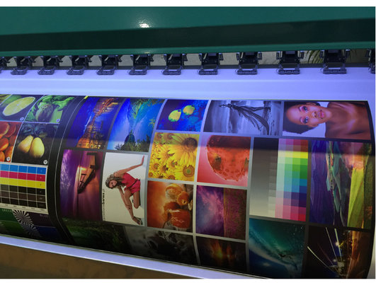 High quality 1.8m width dx5 print head auto eco solvent inkjet printer for advertising paper