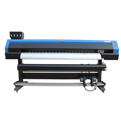 Automatic roll large format multi color CMYK flex fabric wall inkjet printer